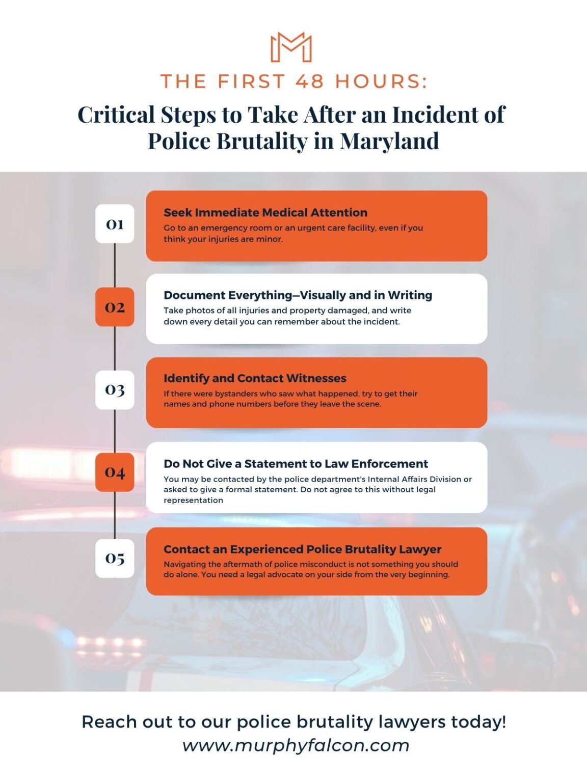 The First 48 Hours: Critical Steps to Take After an Incident of Police ...